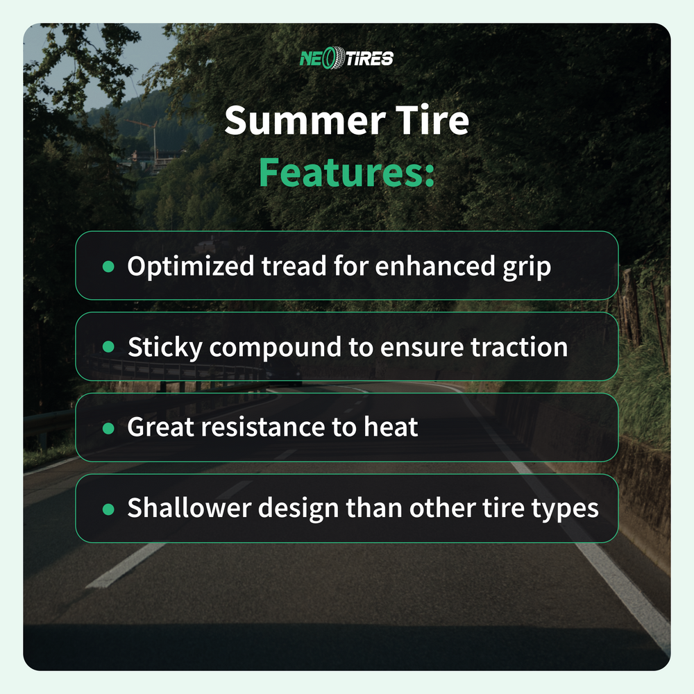Summer Tires 101: What They Are & How They Perform | NeoTires