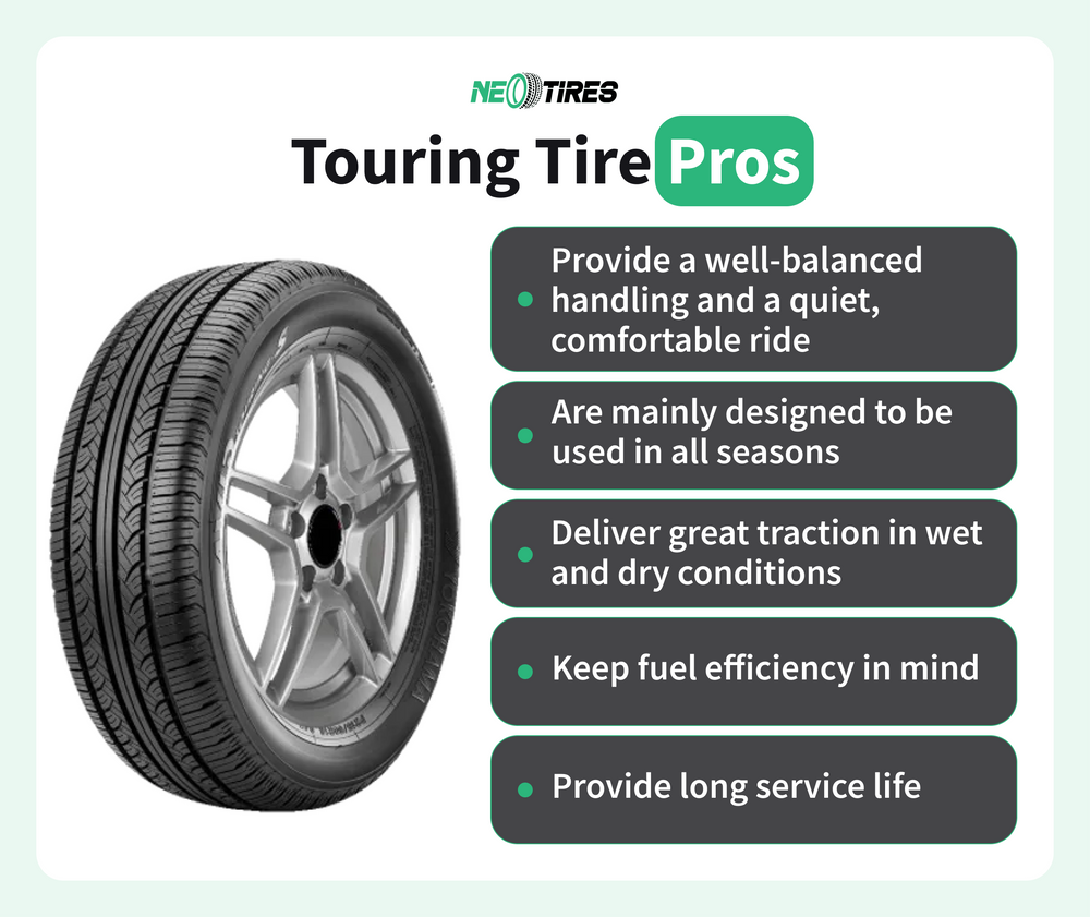 Touring Tires 101 Explained: All You Need To Know | NeoTires
