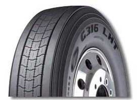 Goodyear UNISTEEL G316 LHT FEAT. DURASEAL TECHNOLOGY 295/75R22.5 G316 ...